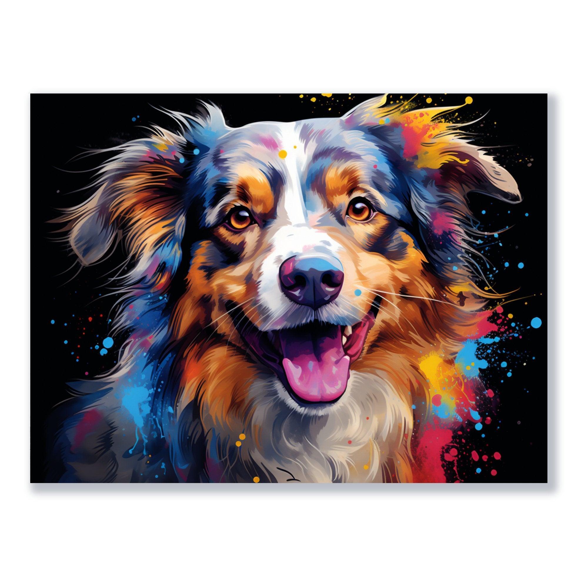 Farbglück Hund
